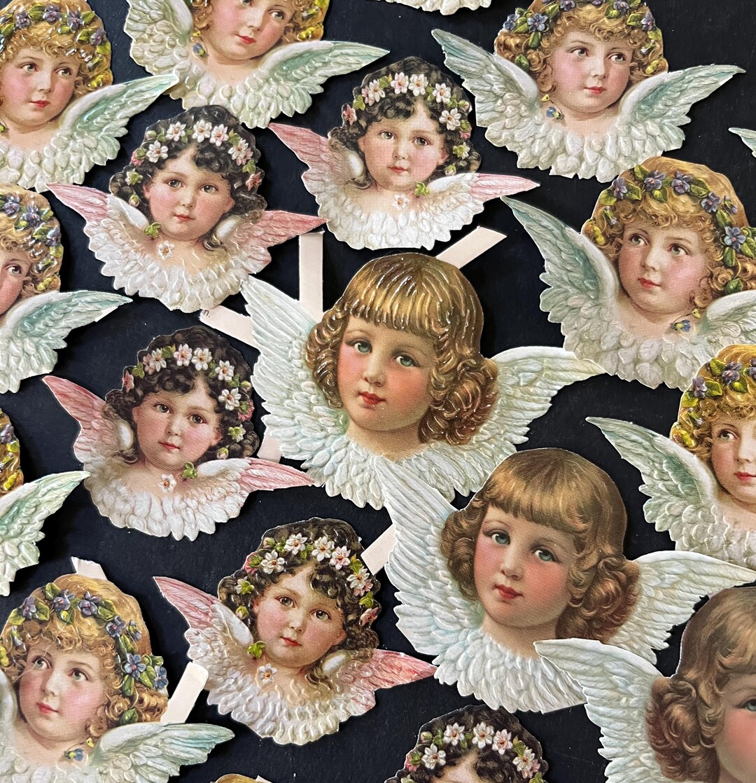 ANGEL 32 Pieces Scrap Ernst Freihoff EF - Etsy
