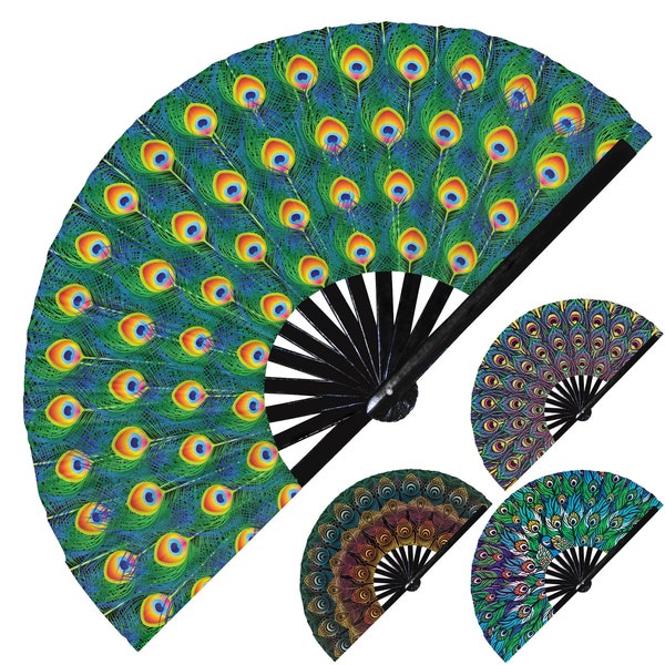 Peacock Fan - Etsy
