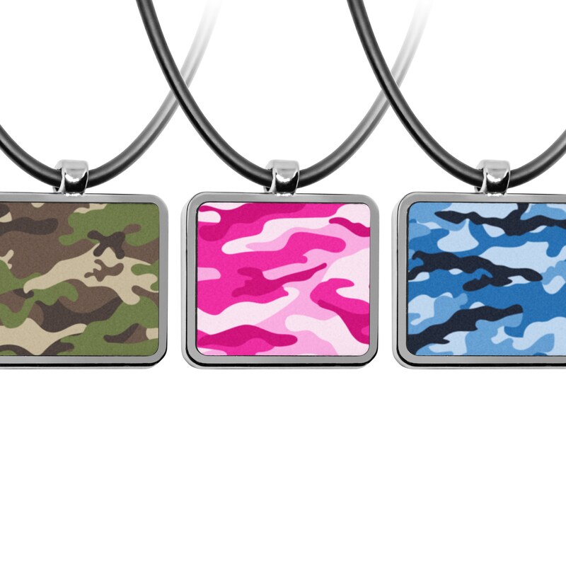 Camo Necklace - Etsy