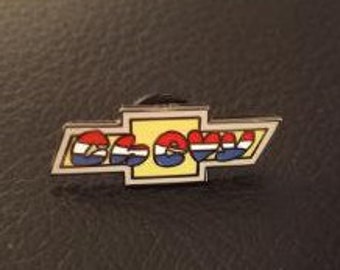 Vintage Enamel Automotive Pin Chevrolet Chevy Motor Company - Etsy