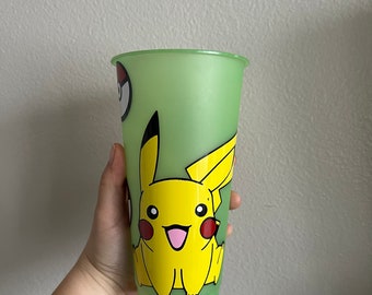 Pikachu Custom Cup - Etsy