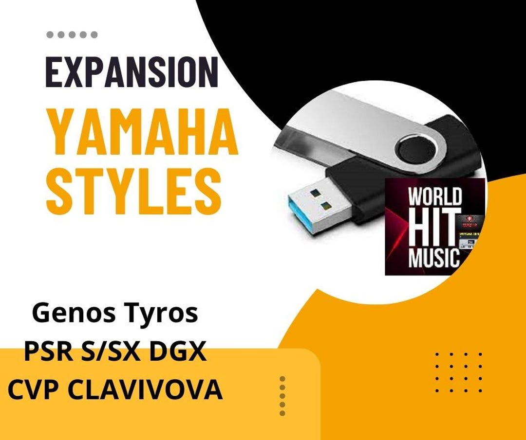 Yamaha Styles Expansion Genos Tyros Psr S/SX Cvp Dgx - Etsy