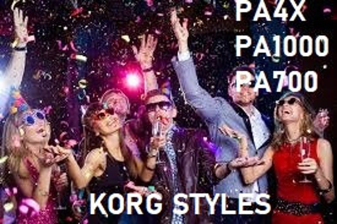 Styles KORG PA4X PA1000 PA700 PARTY HIT'S Download Version - Etsy