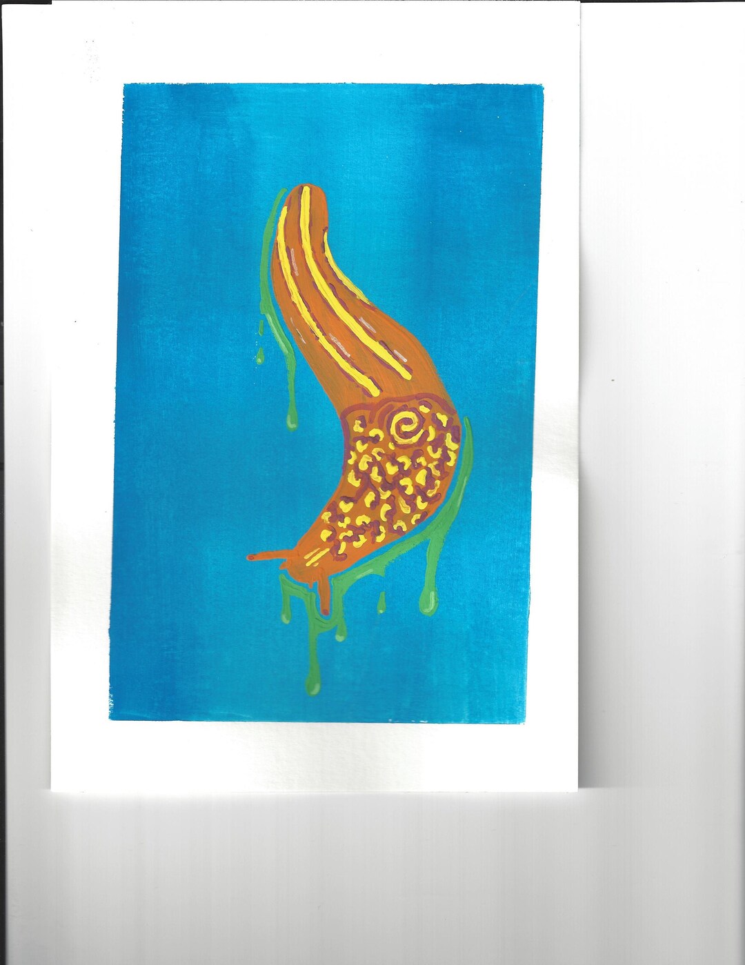 Colorful Slug Print - Etsy