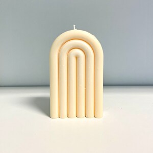 Arch Candles Modern Interior Design Home Decor Minimal - Etsy