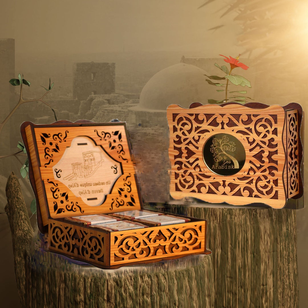 Aleppo Soaps 40% Laurel Oil in Arabisk Gift Box - Etsy