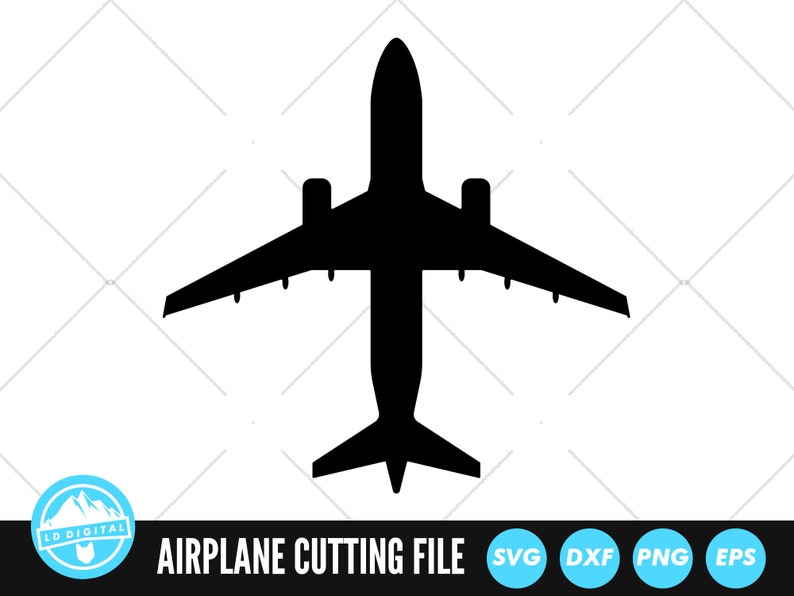 Airplane SVG Files Airplane Cut Files Airplane Vector | Etsy
