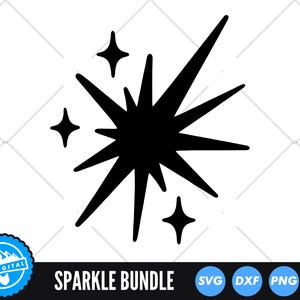 Sparkle SVG Bundle, Sparkle Stars SVG, Stars SVG, Star Clipart, Twinkle ...