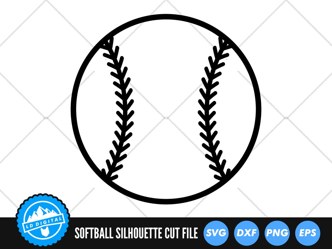 Softball SVG Files | Baseball Cut Files | Sport SVG Vector Files ...