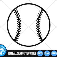 Softball Svg - Etsy