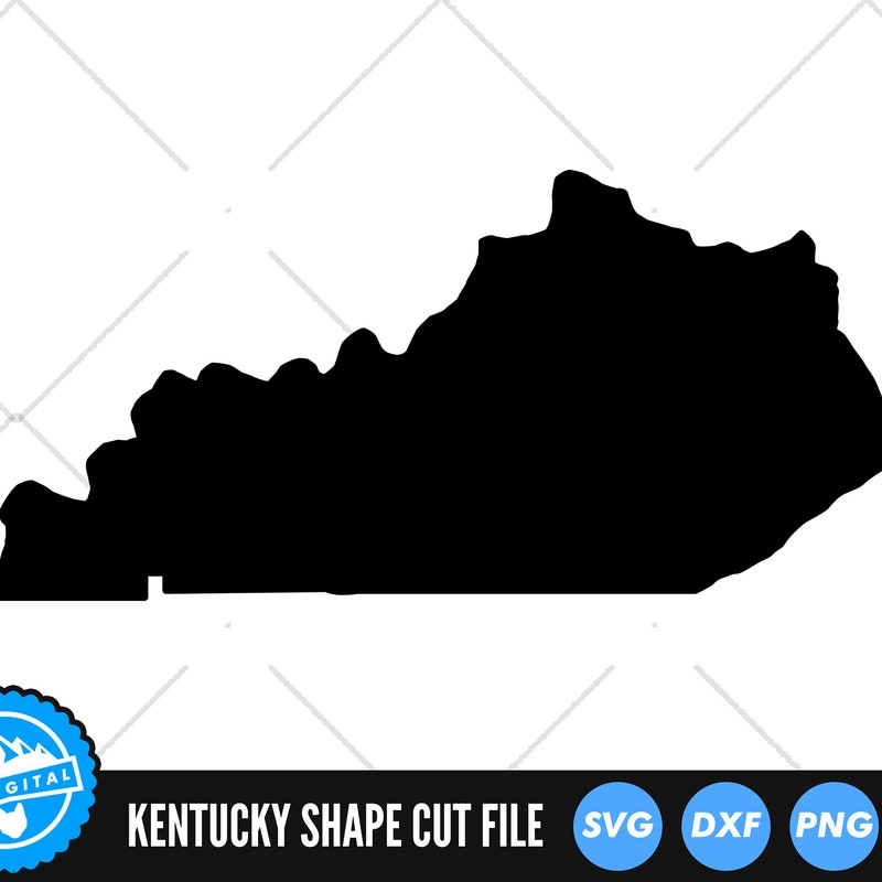 Kentucky Silhouette - Etsy
