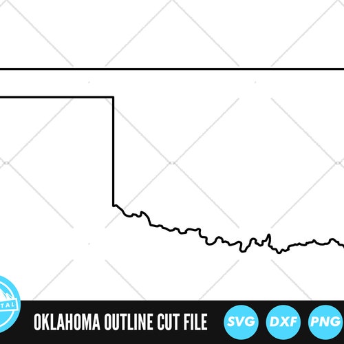 OKLAHOMA Svg State Svg Files Oklahoma Vector United States - Etsy