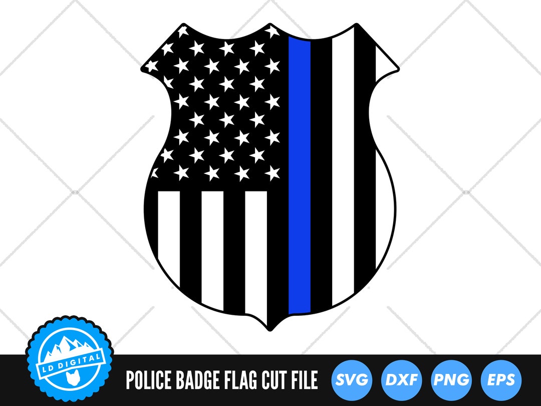Police Badge SVG | Police SVG | Police Shield | Police Officer Badge ...