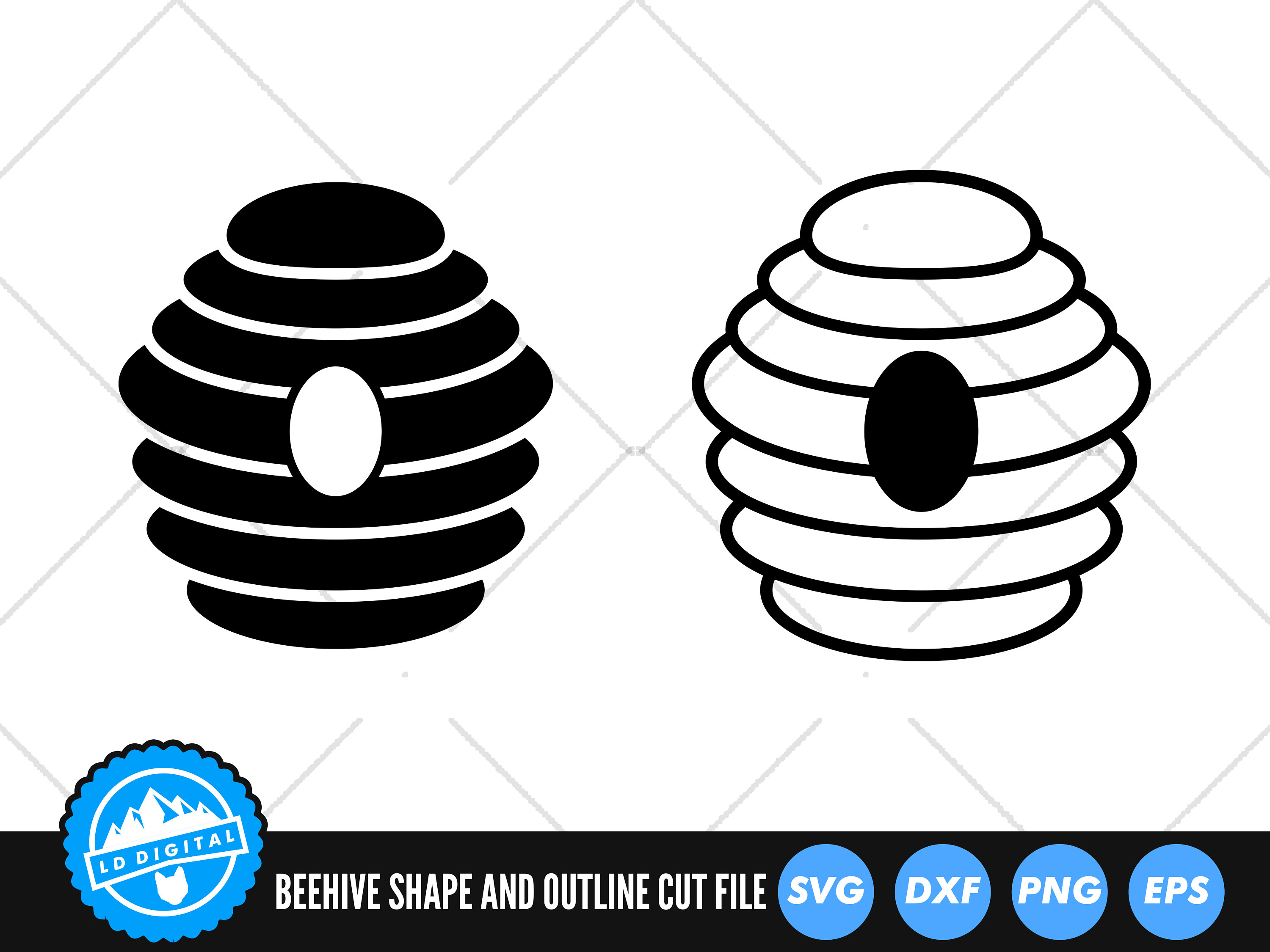 Honey Bee Hive Vector