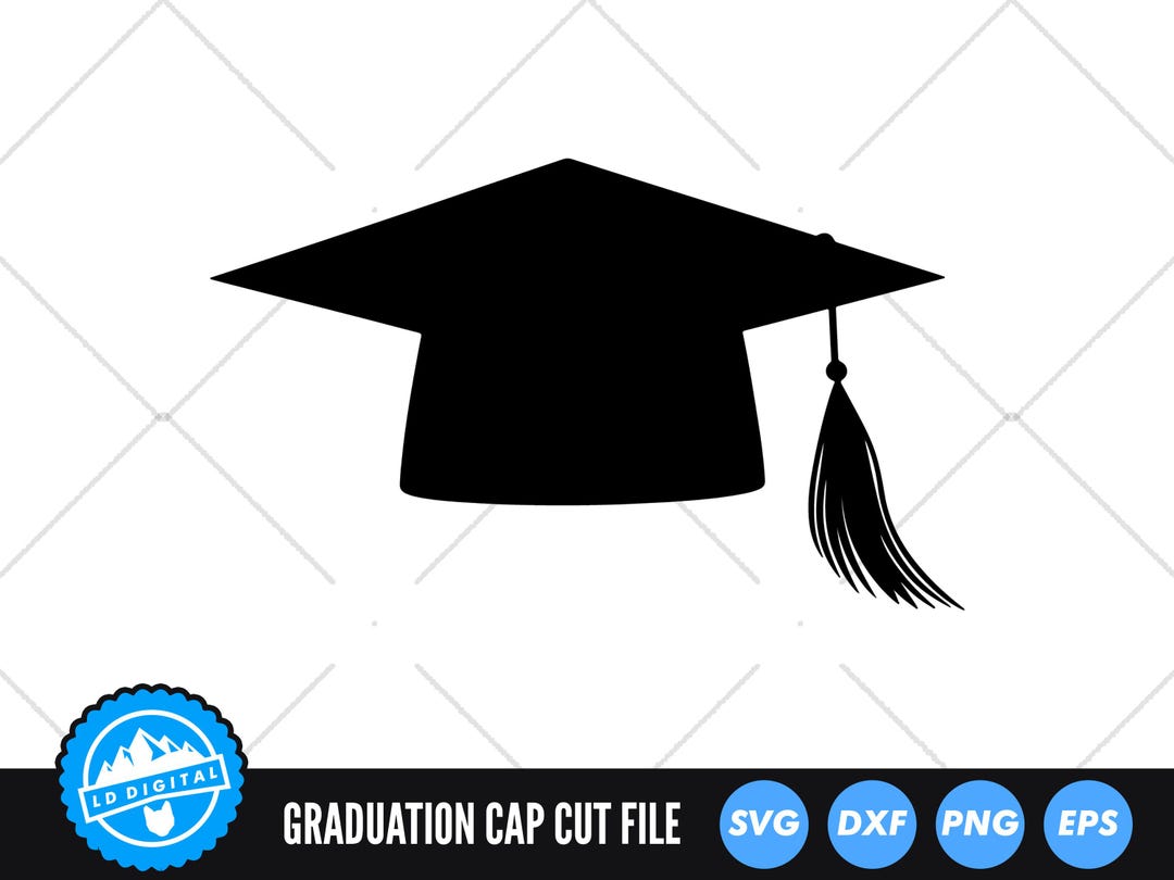 Graduation Cap SVG Cut File, Graduation 2025, Graduate Silhouette ...