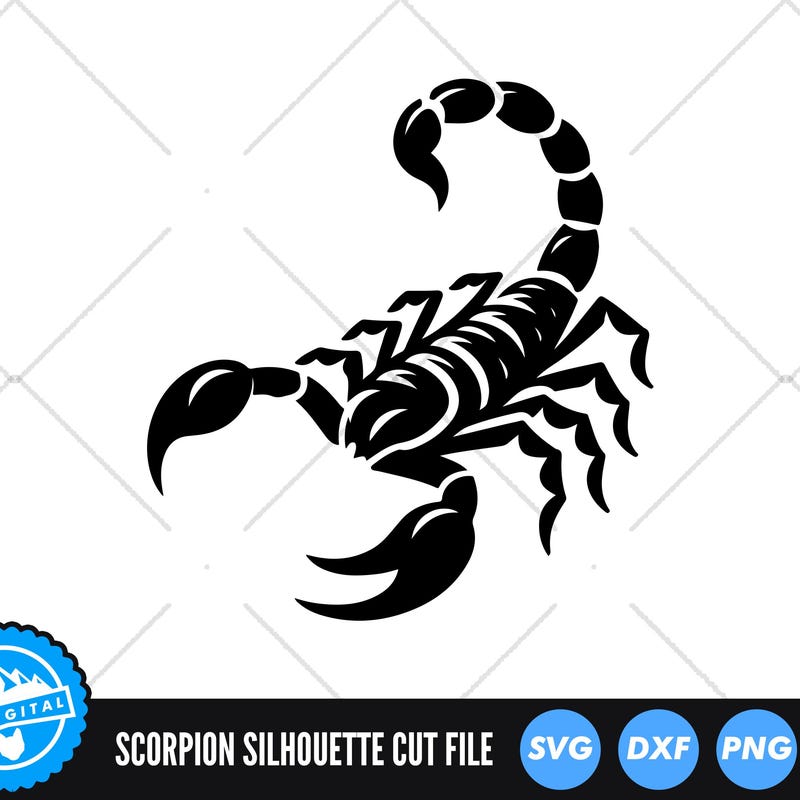Scorpio Svg - Etsy