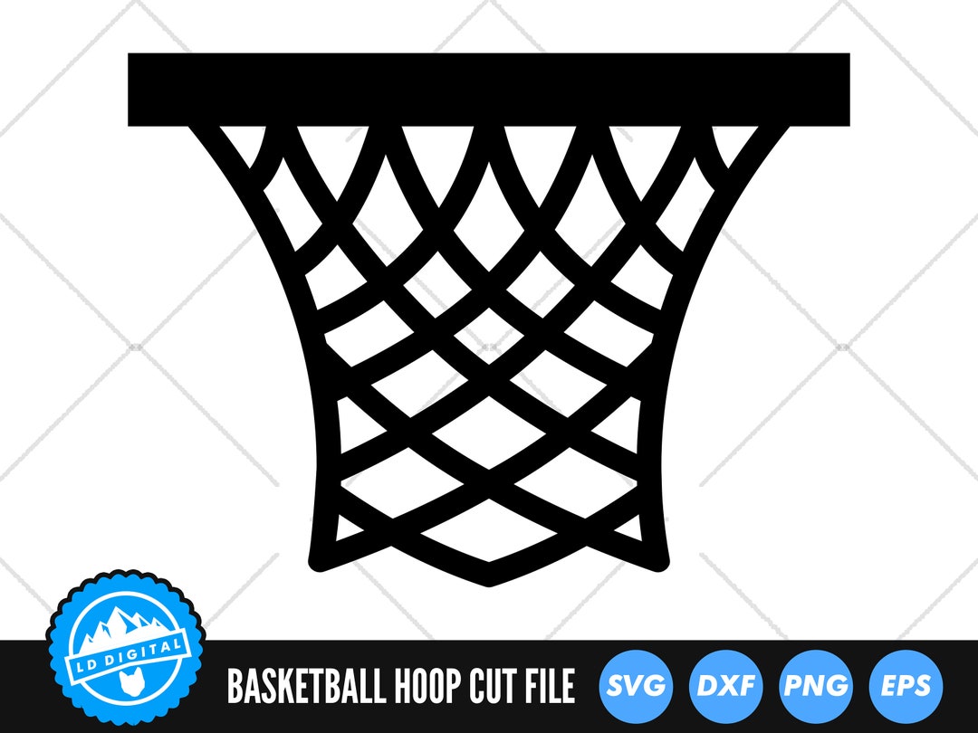 Basketball Hoop SVG Files | Basketball SVG Cut Files | Basketball Hoop ...