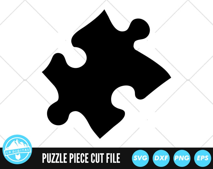 Puzzle Template, Svg File for Cricut, Instant Download, Cricut File ...
