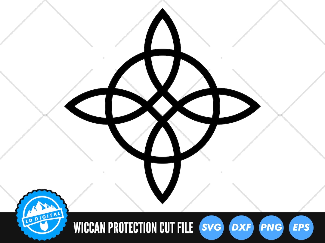 Wiccan Protection Symbol SVG Files | Wiccan SVG Cut Files | Pagan SVG ...