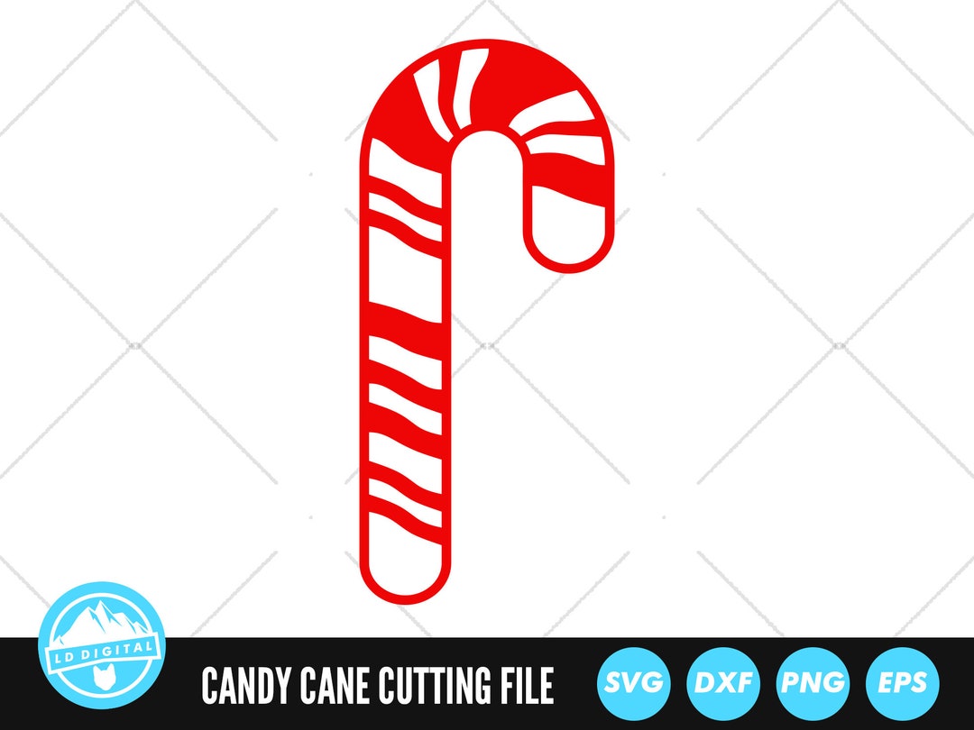 Candy Cane SVG Files | Candy Cane Cut Files | Christmas Vector Files ...
