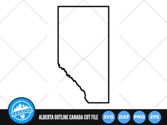 Alberta Outline SVG Files Alberta Cut Files Canadian - Etsy Australia