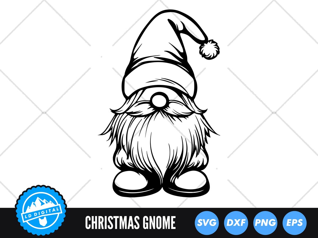 Christmas Gnomes SVG Gnomes SVG Merry Christmas Cut File Christmas Clip ...