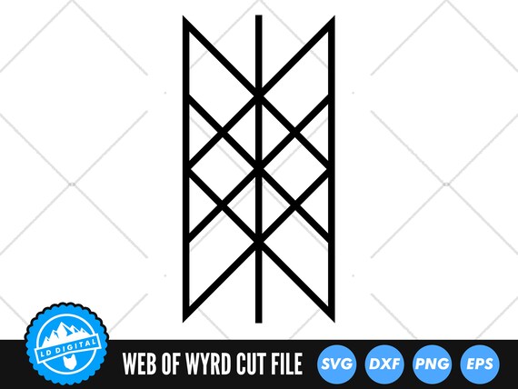 Web of Wyrd SVG Files Viking SVG Cut Files Norse Pagan SVG | Etsy