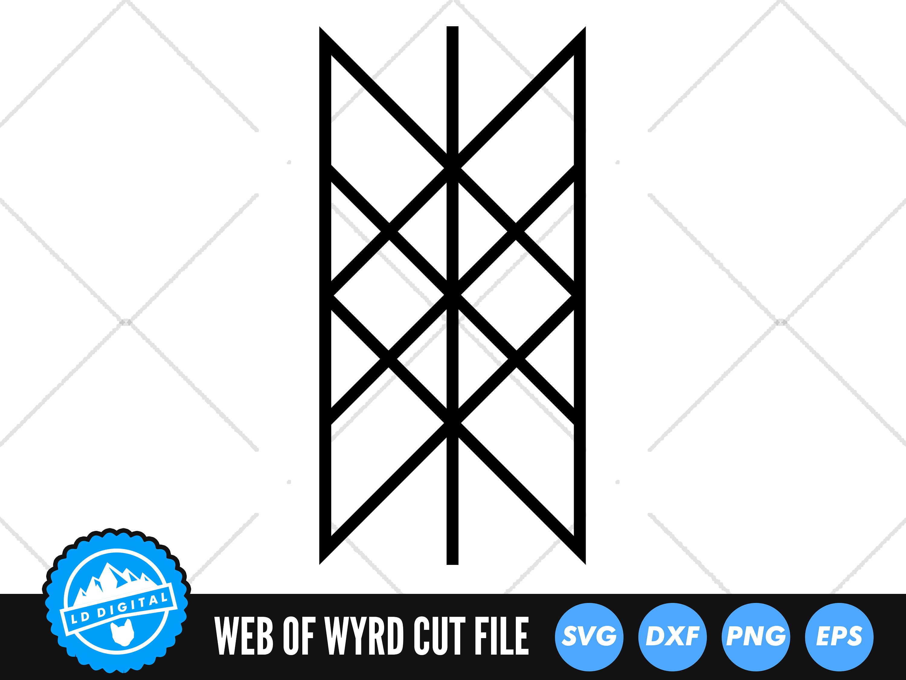 Web of Wyrd SVG Files | Viking SVG Cut Files | Norse Pagan SVG Vector ...