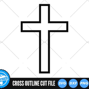 Cross Outline - Etsy UK