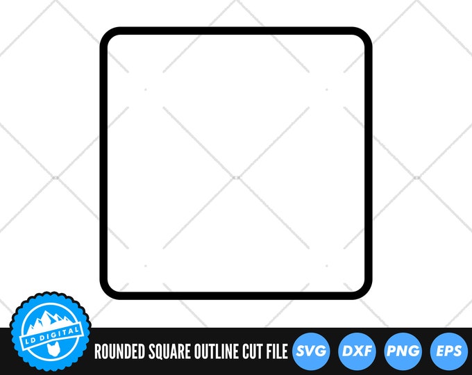 Rounded Square Svg, Rounded Corner Square Png, Square Clipart, Square ...