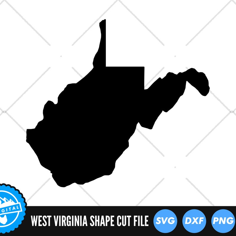 Wv Svg - Etsy