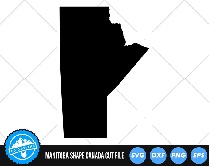 Manitoba Svg, Manitoba Map Svg, Manitoba Map Clipart, Manitoba ...