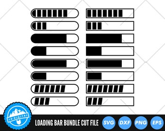 Loading Please Wait SVG Files Loading Progress Bar Cut Files Loading Bar Vector Loading Clip Art ...