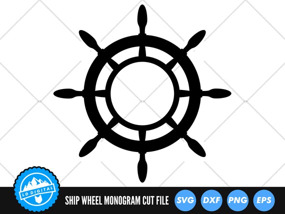 Ship Wheel Vector
