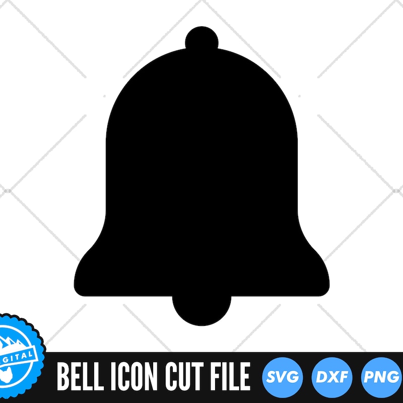 Bell Icon Svg - Etsy