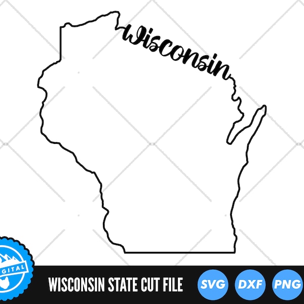 Wisconsin Svg - Etsy