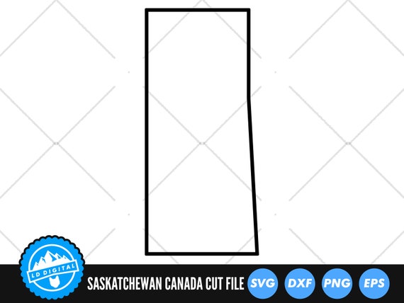 Saskatchewan Outline SVG Files Saskatchewan Cut Files | Etsy