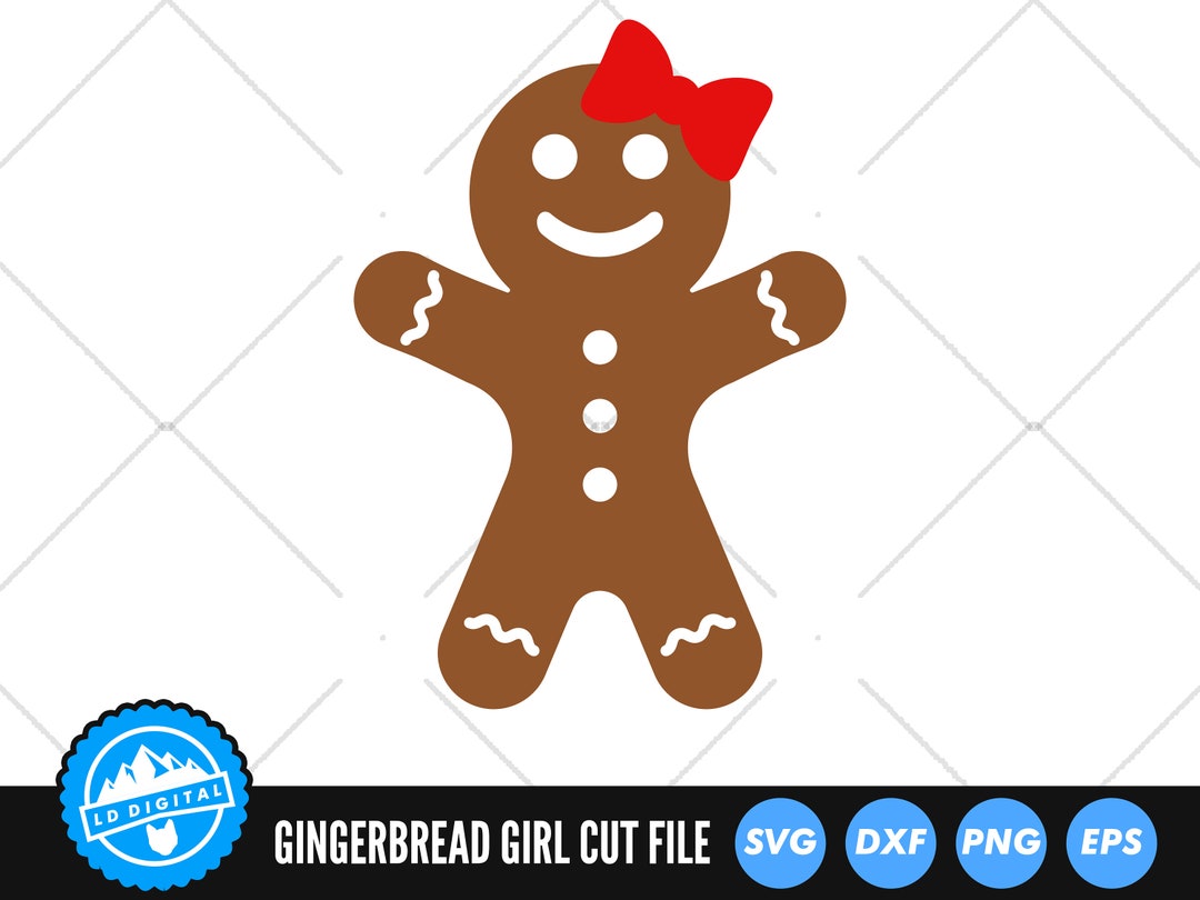 Christmas Gingerbread SVG Files Merry Christmas SVG Files Gingerbread ...