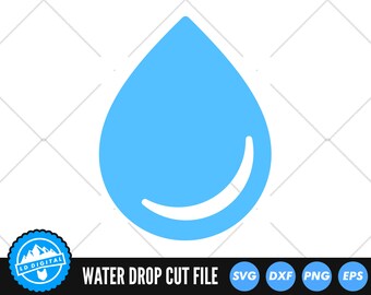 Water Drop Svg - Etsy