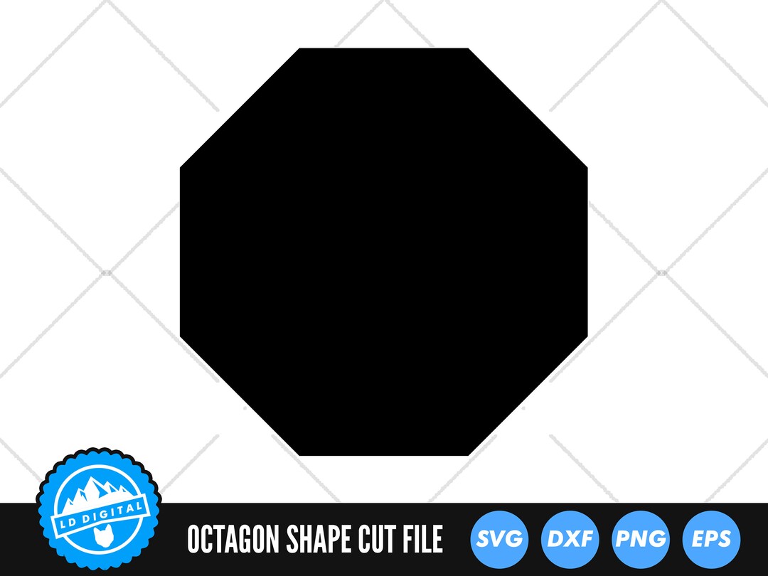Octagon SVG Files Octagon Cut Files Octagon Vector Files Octagon Vector ...