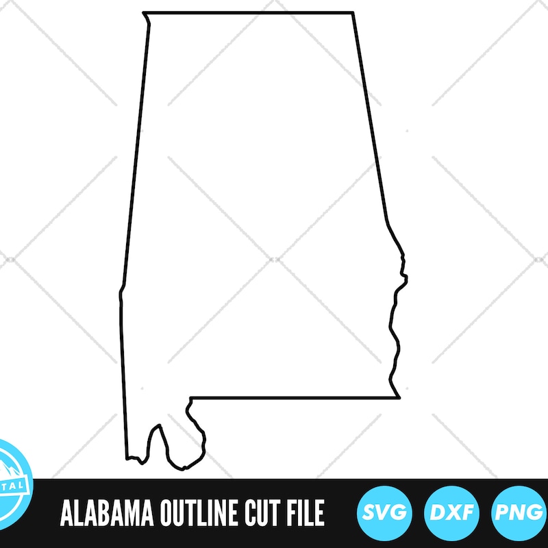 Alabama a Logo Dxf - Etsy