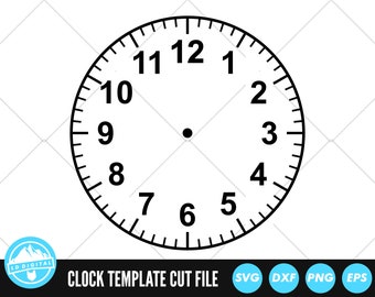 Clock Face Svg, Clock Numbers Svg, Clock Numerals, Horloge Svg, Time ...