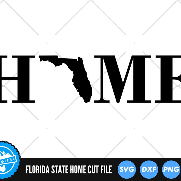 Florida Home Svg - Etsy