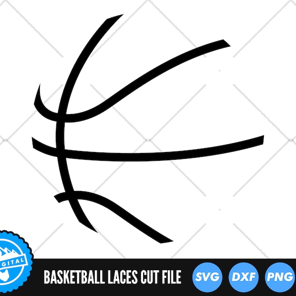 Basketball Lines Svg - Etsy