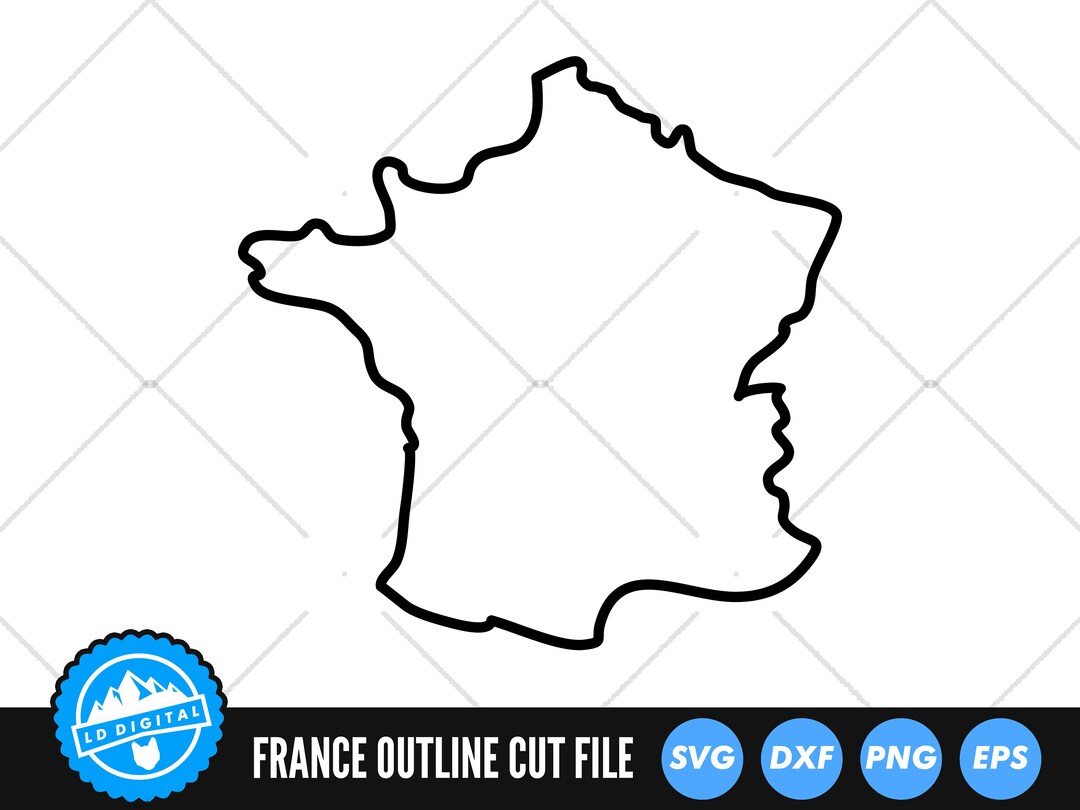 France SVG | France Cut Files | France Outline SVG | France Silhouette ...