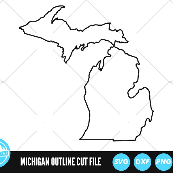 Michigan Svg - Etsy