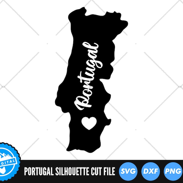 Portugal Svg - Etsy