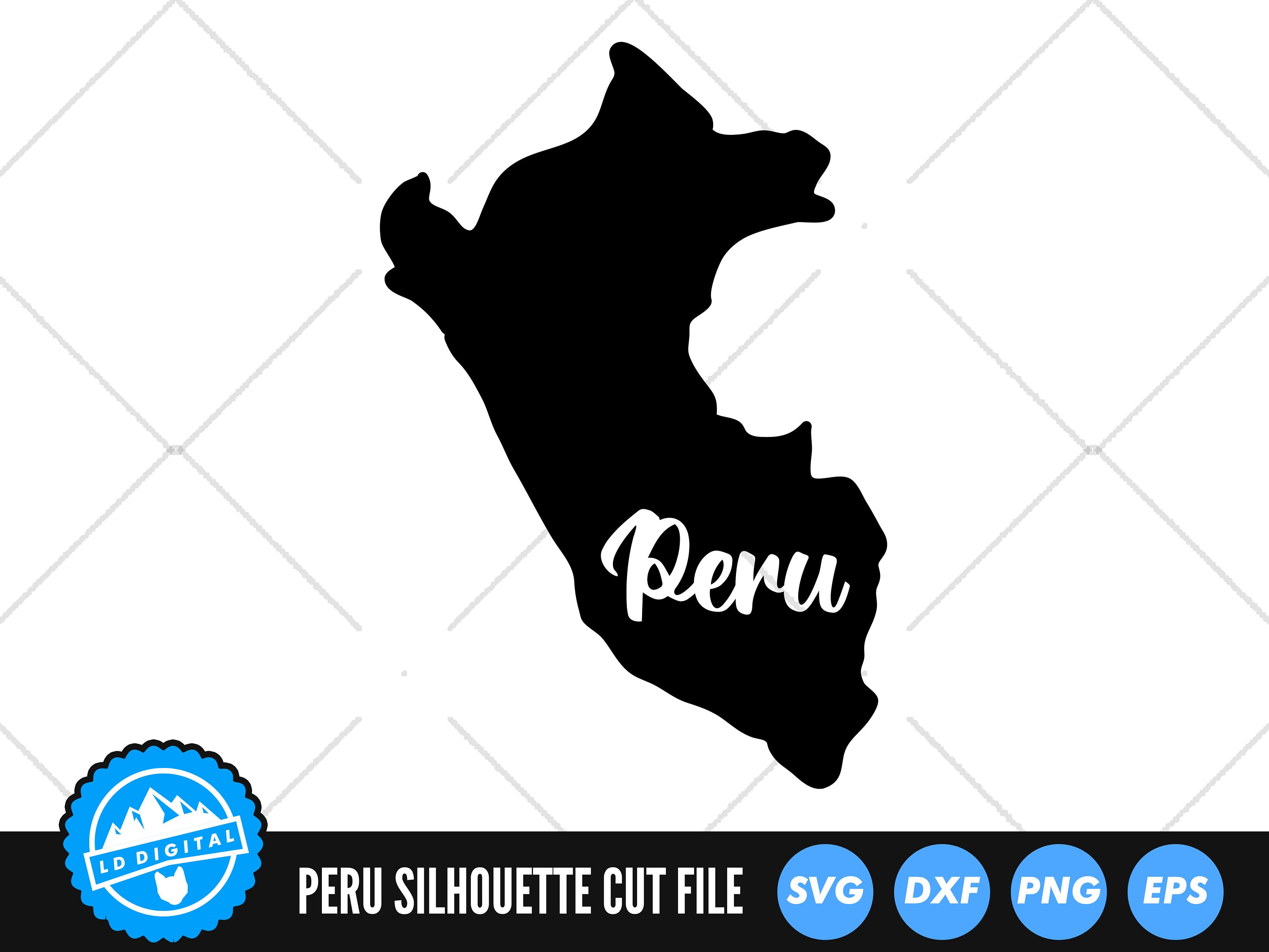 Peru SVG / Peru Cut Files / Peru Outline SVG / Peru Silhouette - Etsy ...