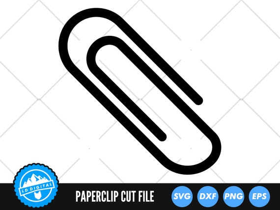Paperclip SVG File Paperclip Cut Files Paperclip | Etsy