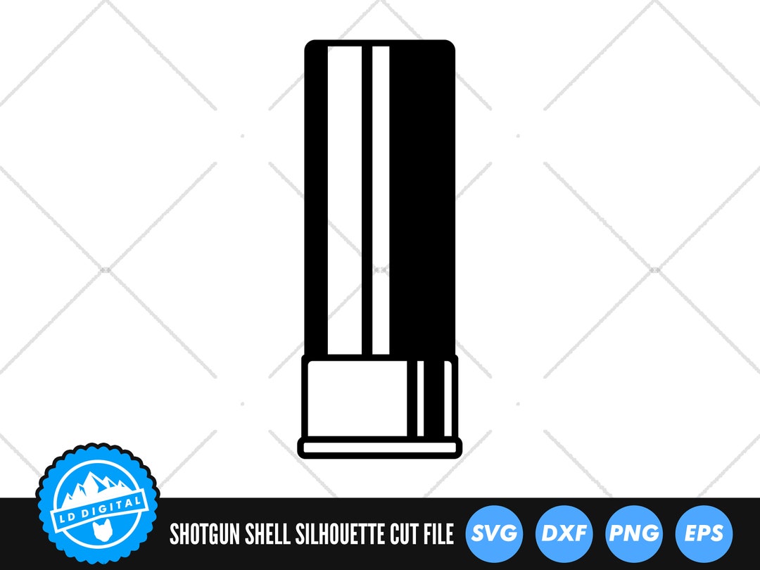 Shotgun Shell SVG Files | Gun Bullets Cut Files | Hunting SVG Vector ...